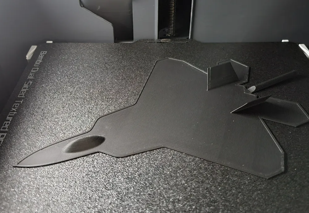 Finger Fighter - F22 by Mike Jackson - MakerWorld