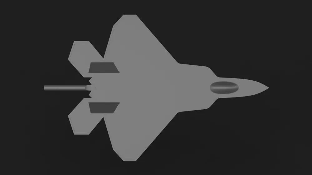 Finger Fighter - F22 by Mike Jackson - MakerWorld