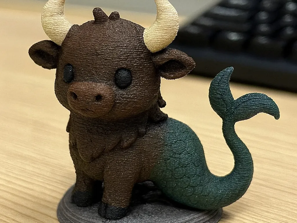 Cute Baby Ophiotaurus - Free 3D Print Model - MakerWorld