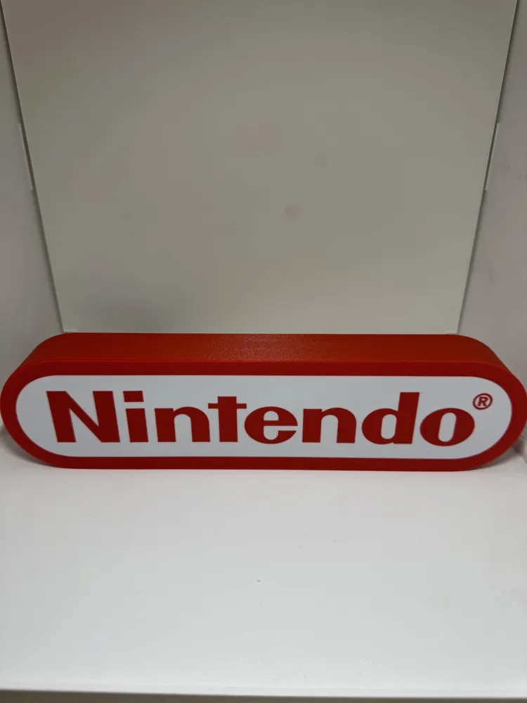 Nintendo Lightbox - Free 3D Print Model - MakerWorld