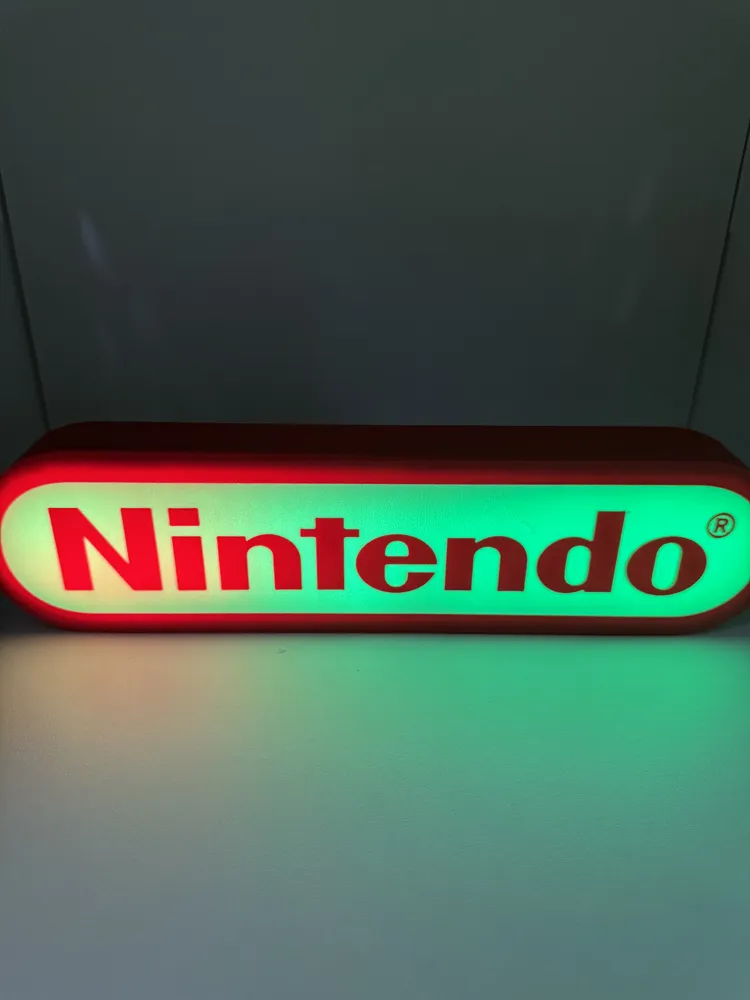 Nintendo Lightbox by PAMB3D MakerWorld: Download Free 3D Models