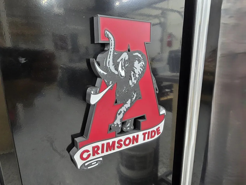 Classic Alabama Crimson Tide Logo by Cody's Creations MakerWorld ...