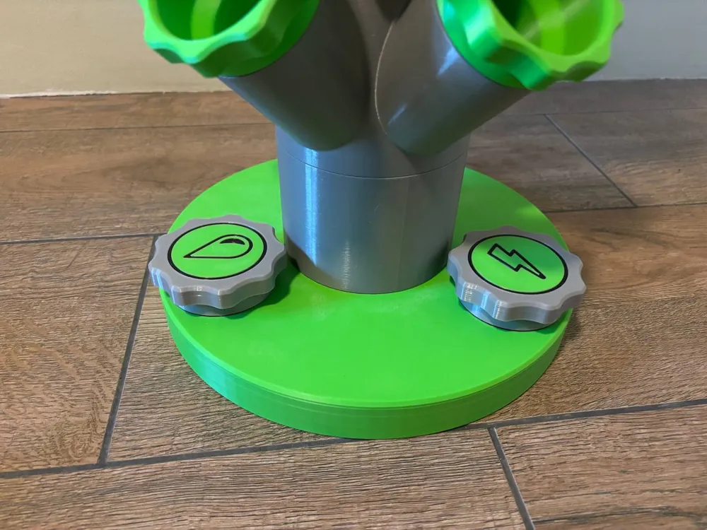 Hydroponic tower light kit and 27cm lid - Free 3D Print Model - MakerWorld