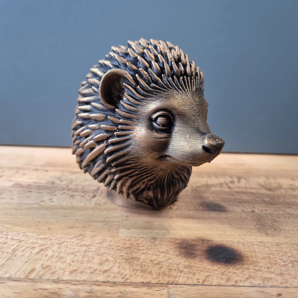 Hedgehog Bust Model by Mr.Jay MakerWorld: Download Free 3D Models