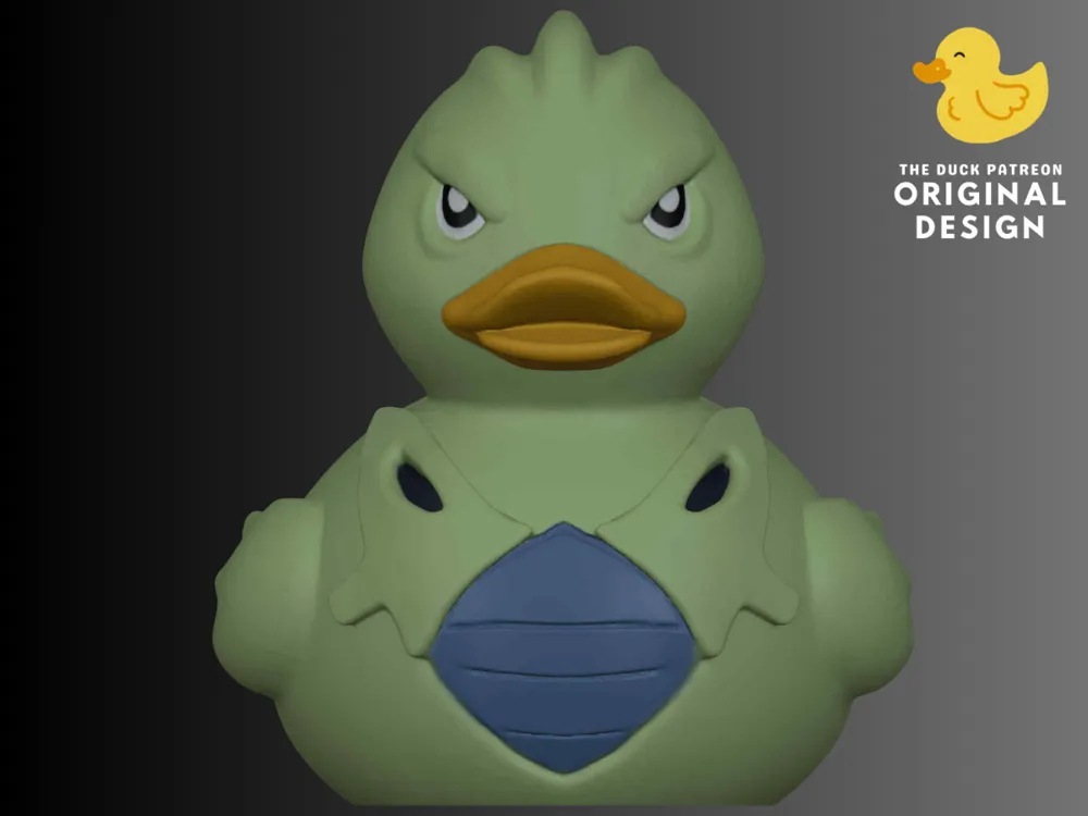 TYRANITAR RUBBER DUCK by The Duck Patreon MakerWorld: Download Free 3D Models