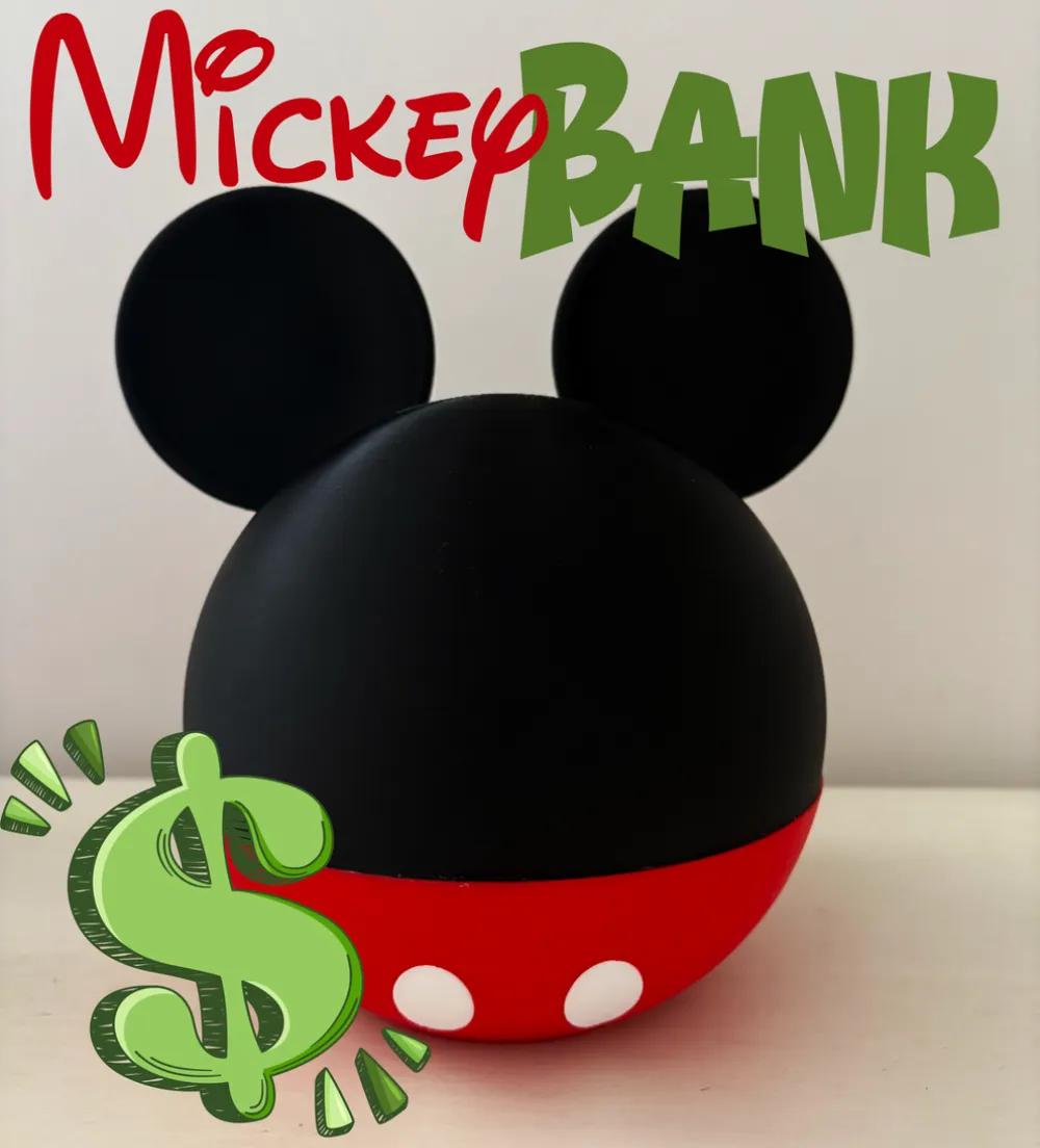 Mickey Bank by als.adamo - MakerWorld