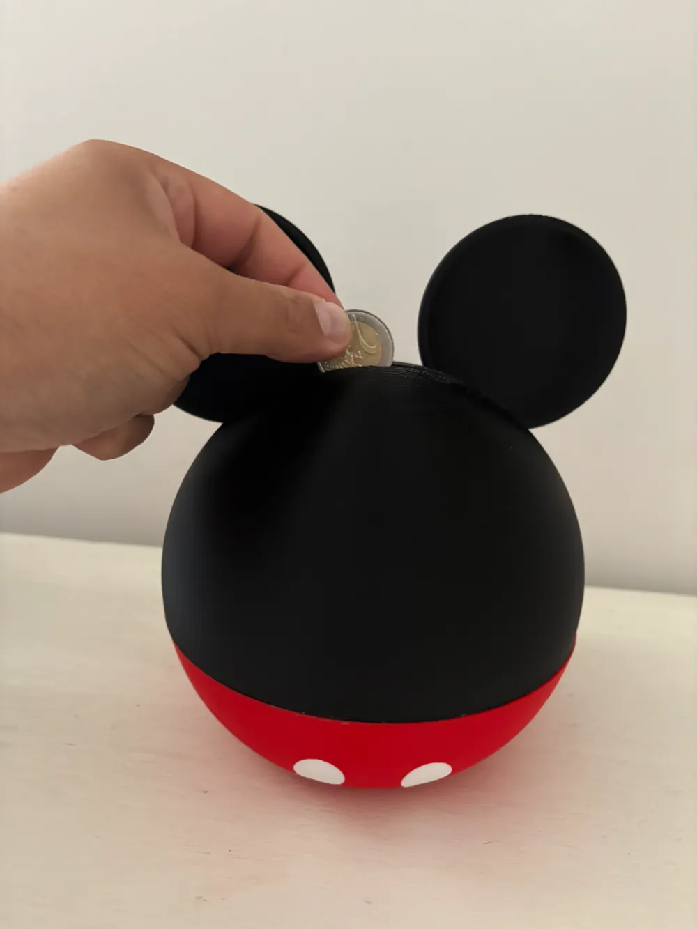 Mickey Bank - Free 3D Print Model - MakerWorld