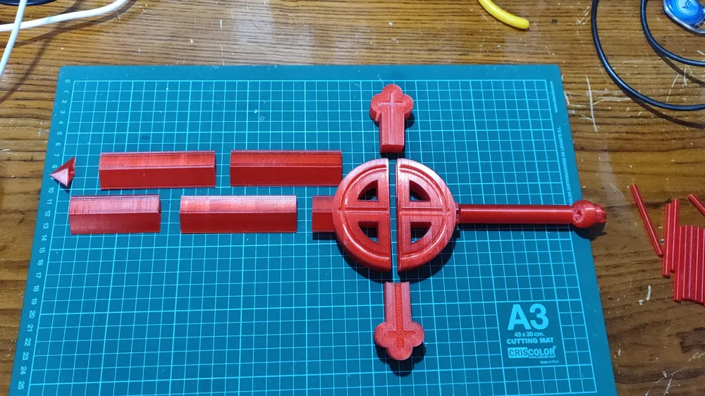 Demon Blood Sword - Free 3D Print Model - MakerWorld