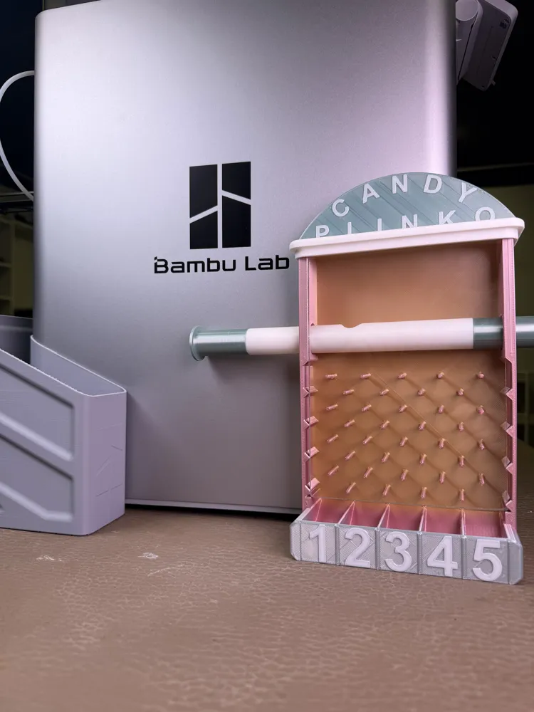 Candy Plinko by khamisnabiyev MakerWorld: Download Free 3D Models