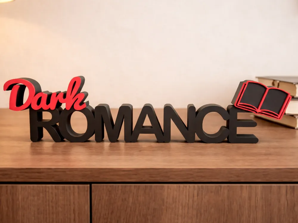 Dark Romance - Personal 3D Lettering - Free 3D Print Model - MakerWorld