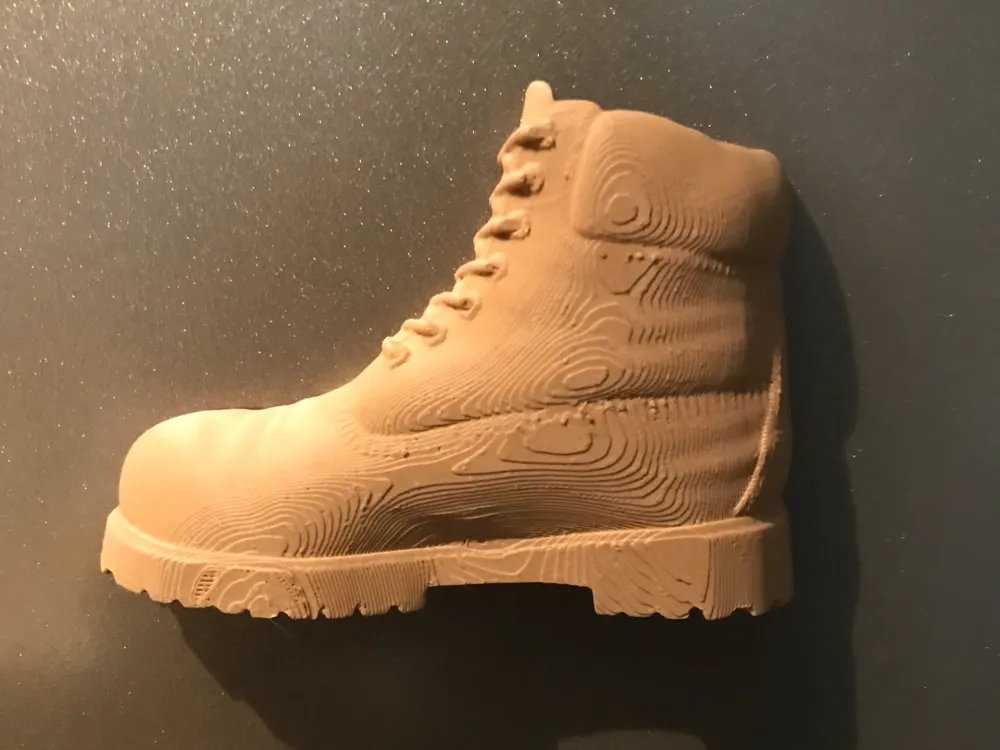 Timberland Boot Fridge Magnet - Half by r.cheeks - MakerWorld