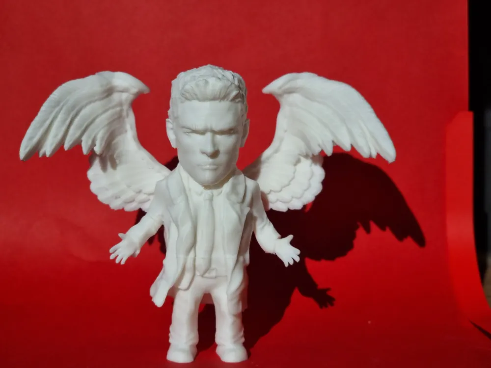 Castiel - Supernatural Figurine by derLordi MakerWorld: Download Free ...