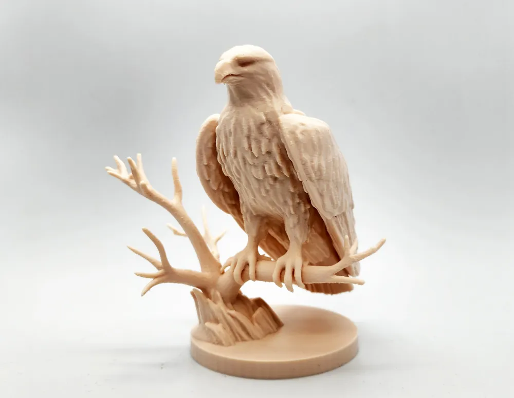 Eagle on Perch by Triple G Workshop MakerWorld: Download Free 3D Models