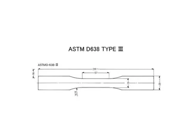 ASTM D638 Tensile test Type V model by Morf - MakerWorld