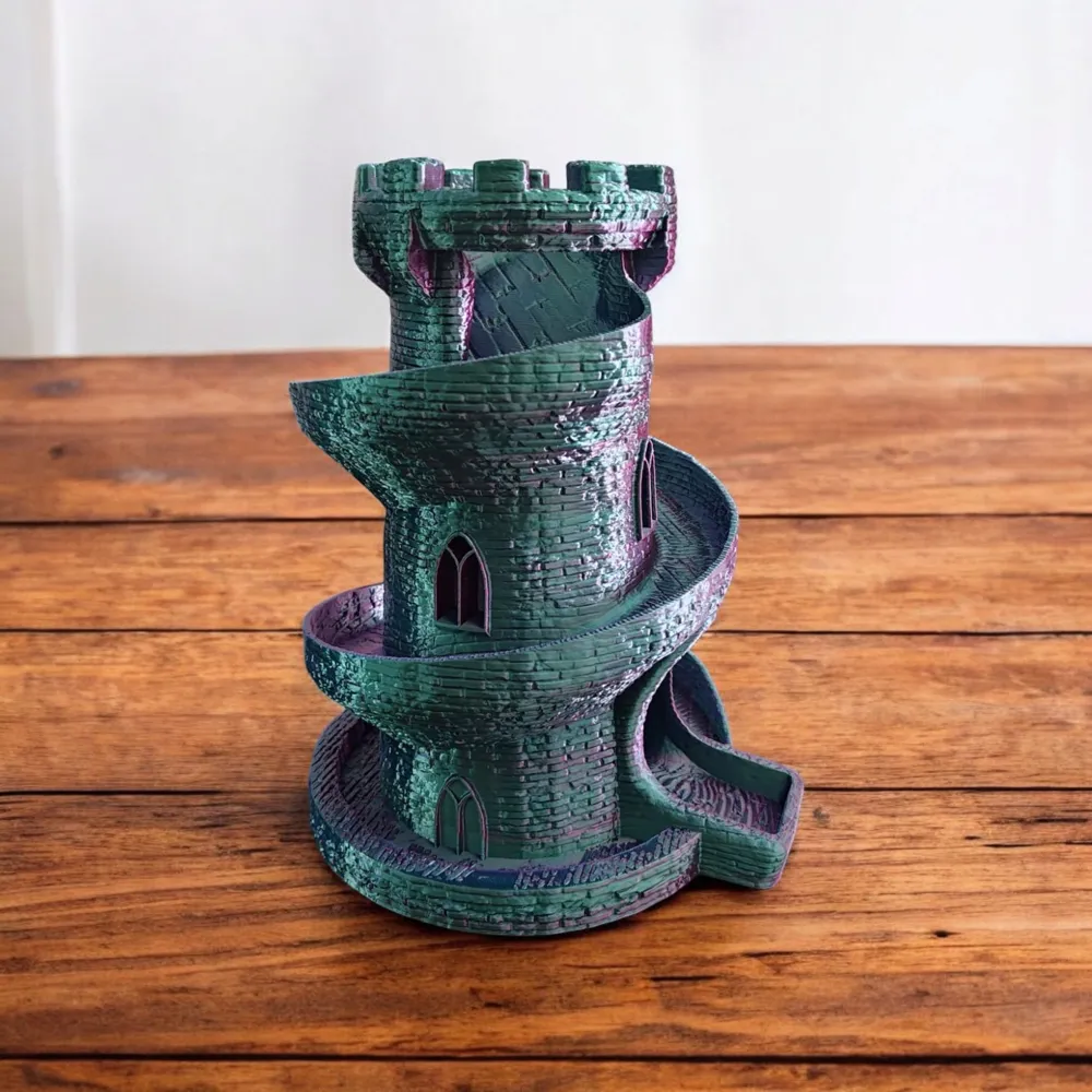 D&D Dice Tower – Epic Design for Every Game Night - Free 3D Print Model ...