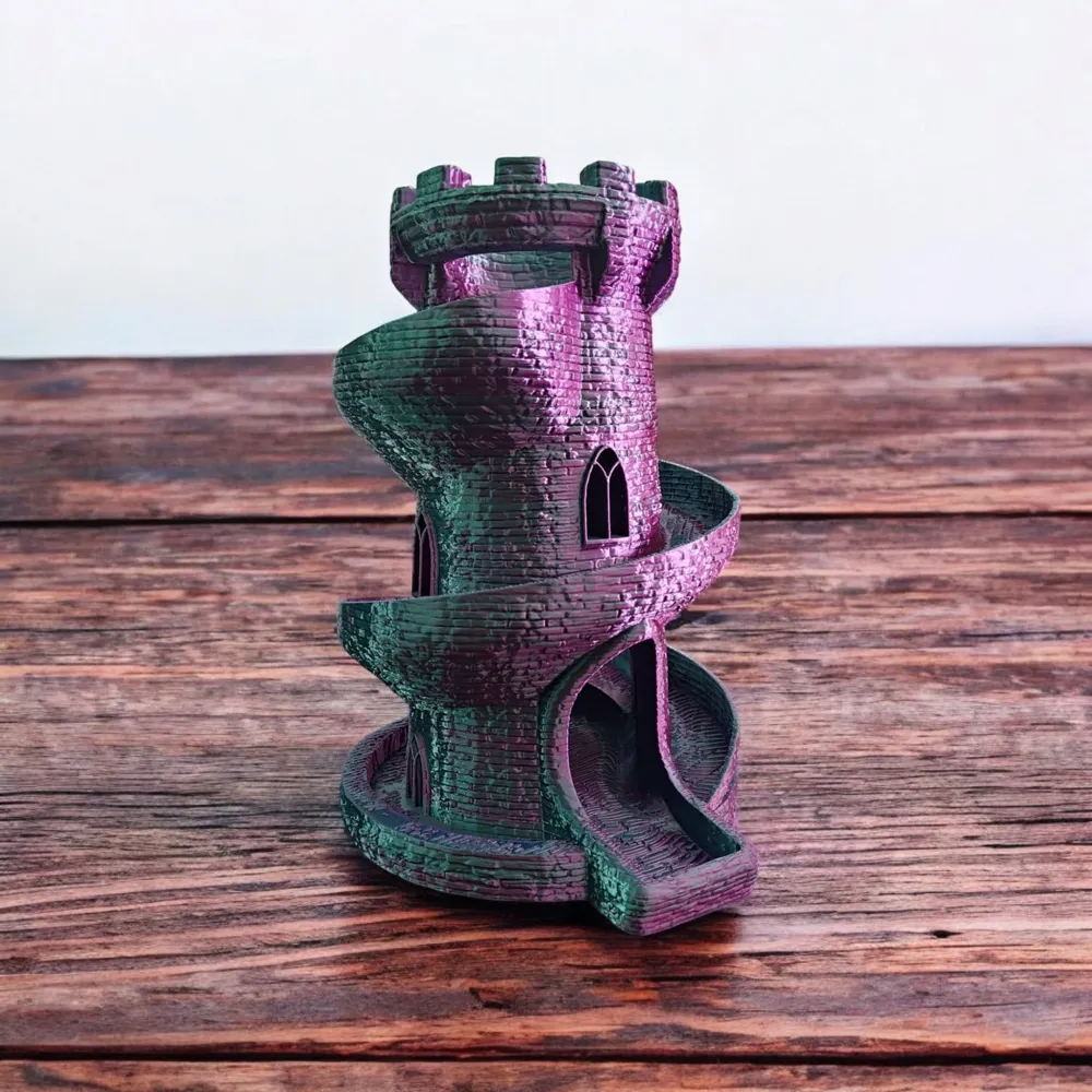 D&D Dice Tower – Epic Design for Every Game Night - Free 3D Print Model ...