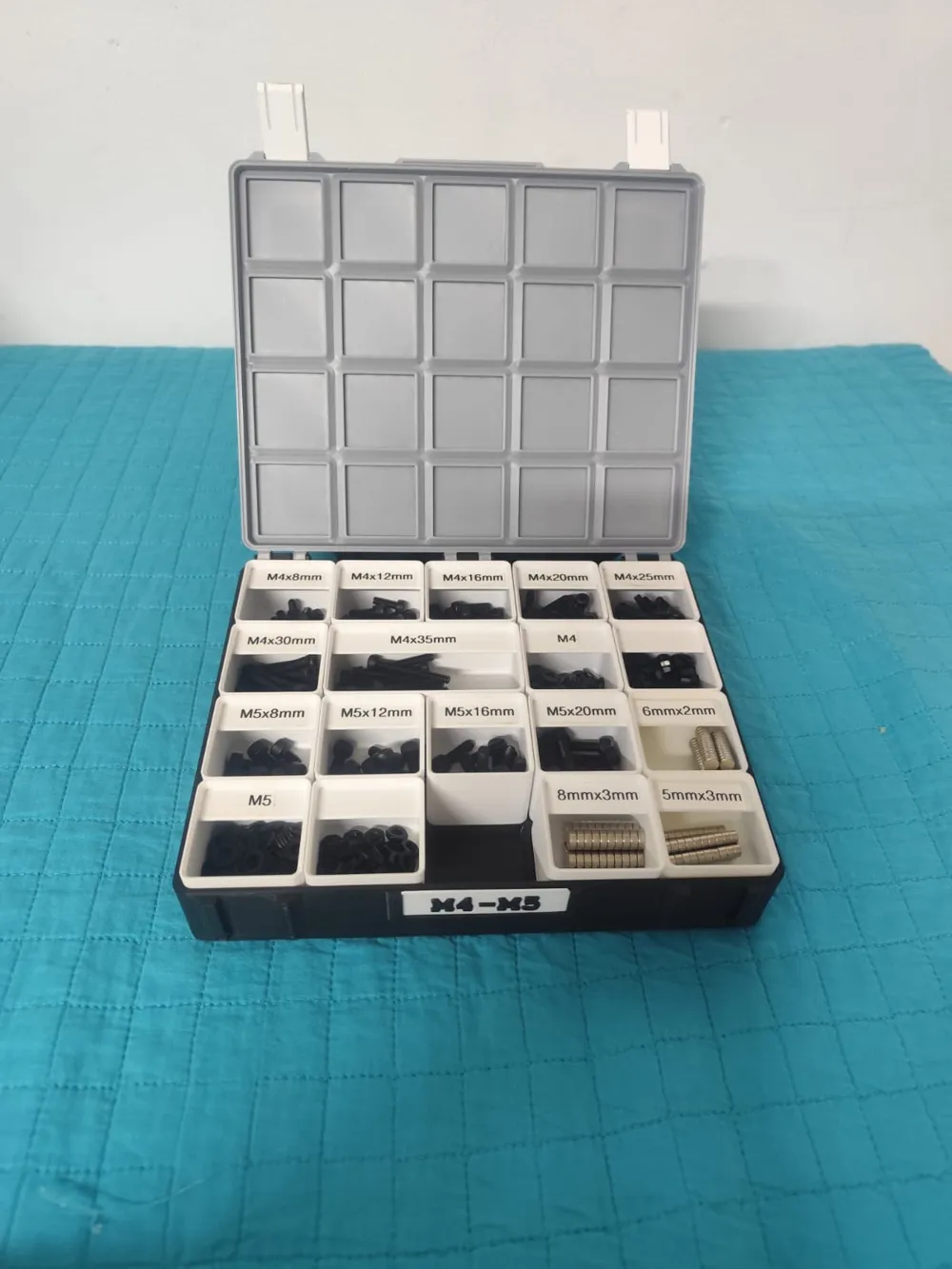 Gridfinity Box 4x5x5 by Lemonking 3DP MakerWorld: Download Free 3D Models