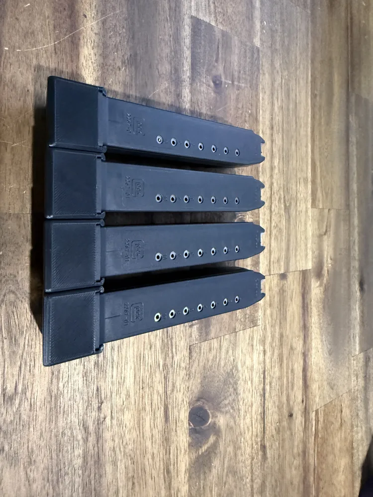 Glock Magazine Base Plate Extension - Free 3D Print Model - MakerWorld