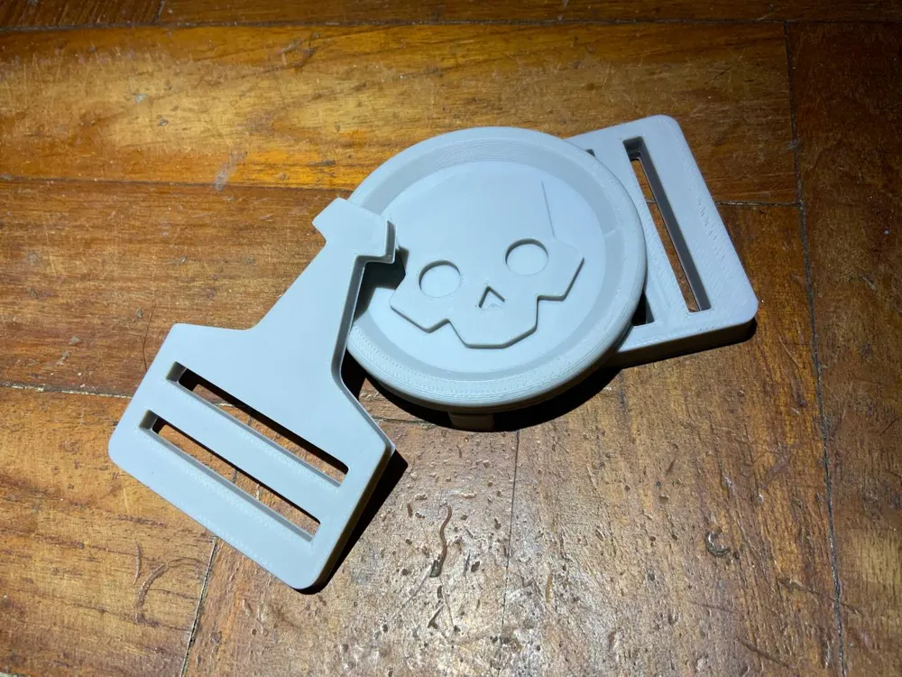 2 Piece Print - Helldivers Belt Buckle Remixed by Lyza - MakerWorld