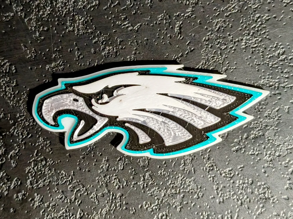 Philadelphia Eagles - Embossed Fridge Magnet by svenson - MakerWorld