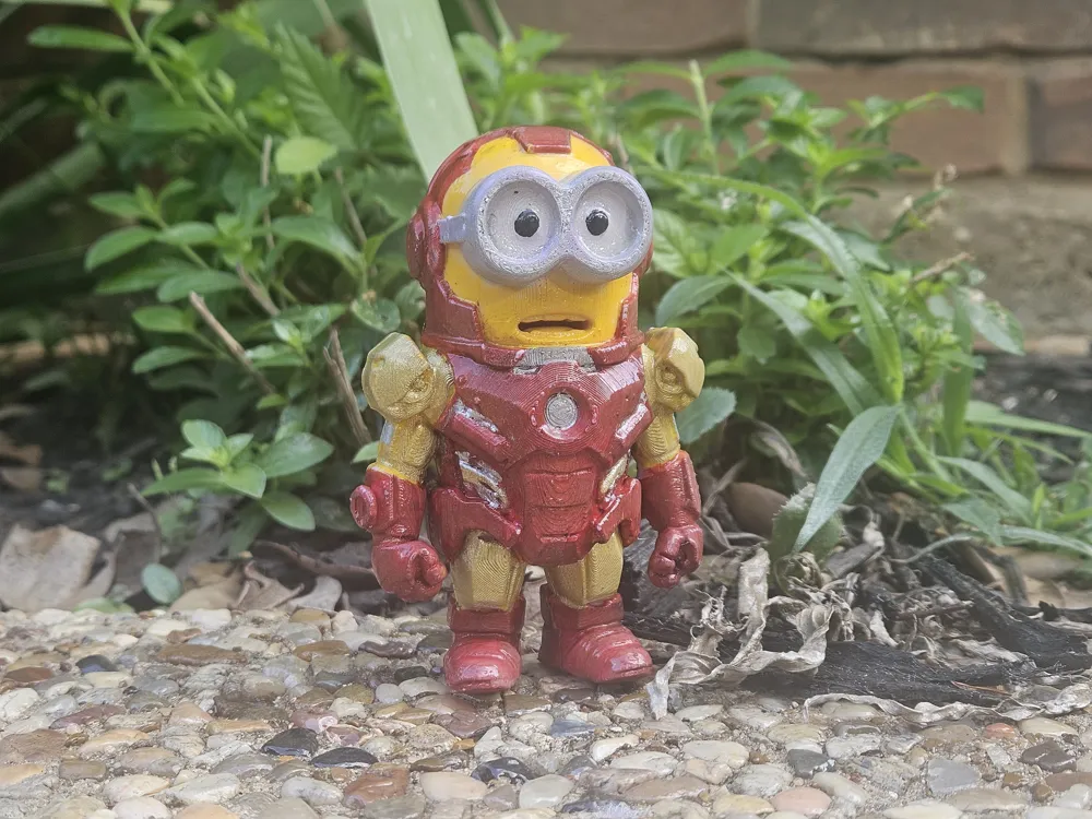 Iron Minion Fan Art by Bokkins3d MakerWorld: Download Free 3D Models