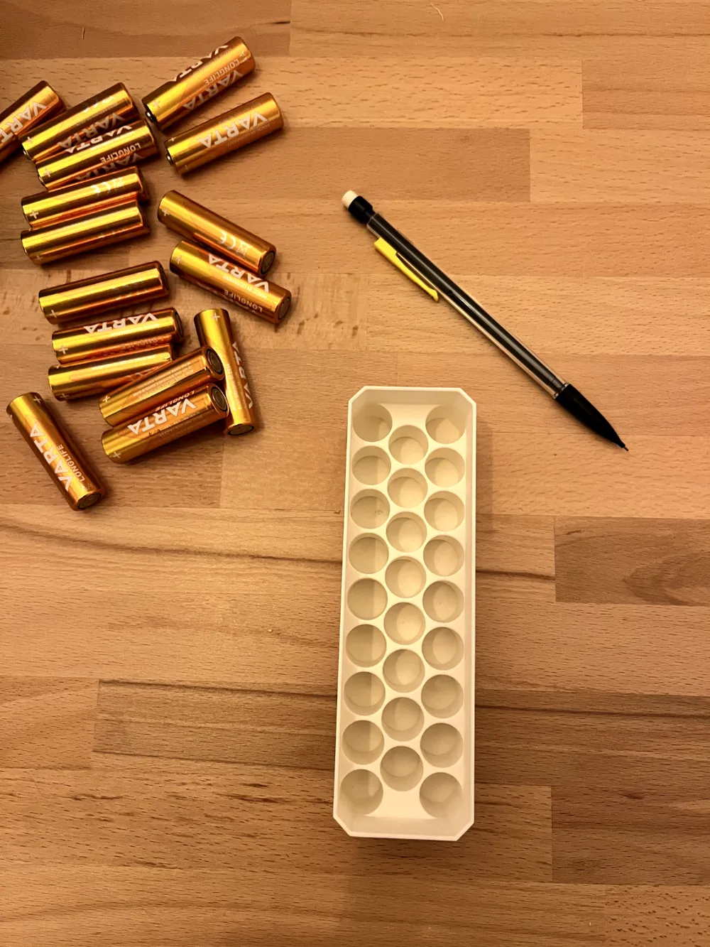 AA battery holder bin insert for Multiboard by Pierre MakerWorld ...