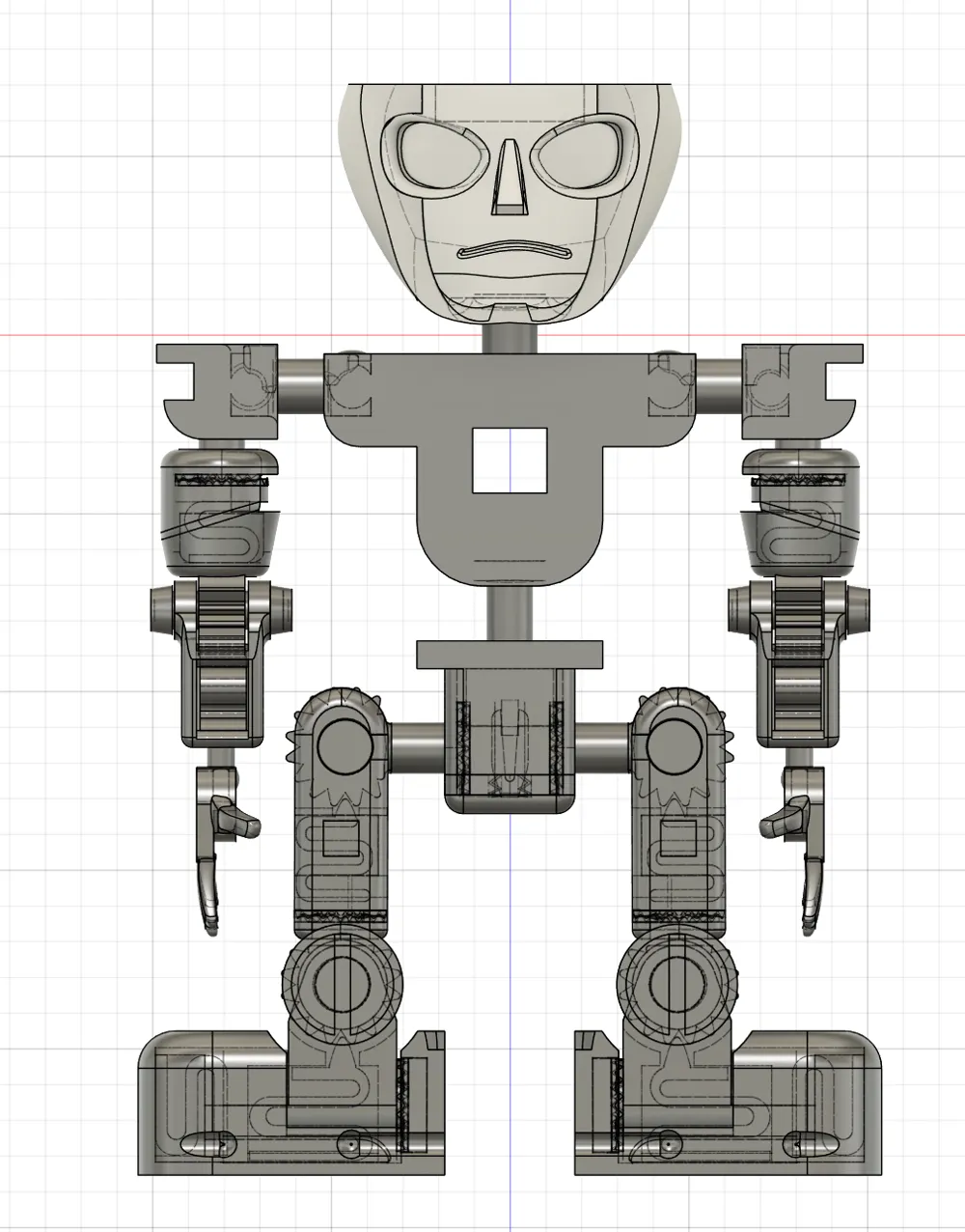 Iron Leaguer Magnum Ace Robot Frame by jhbaek88312MakerWorld: Download ...