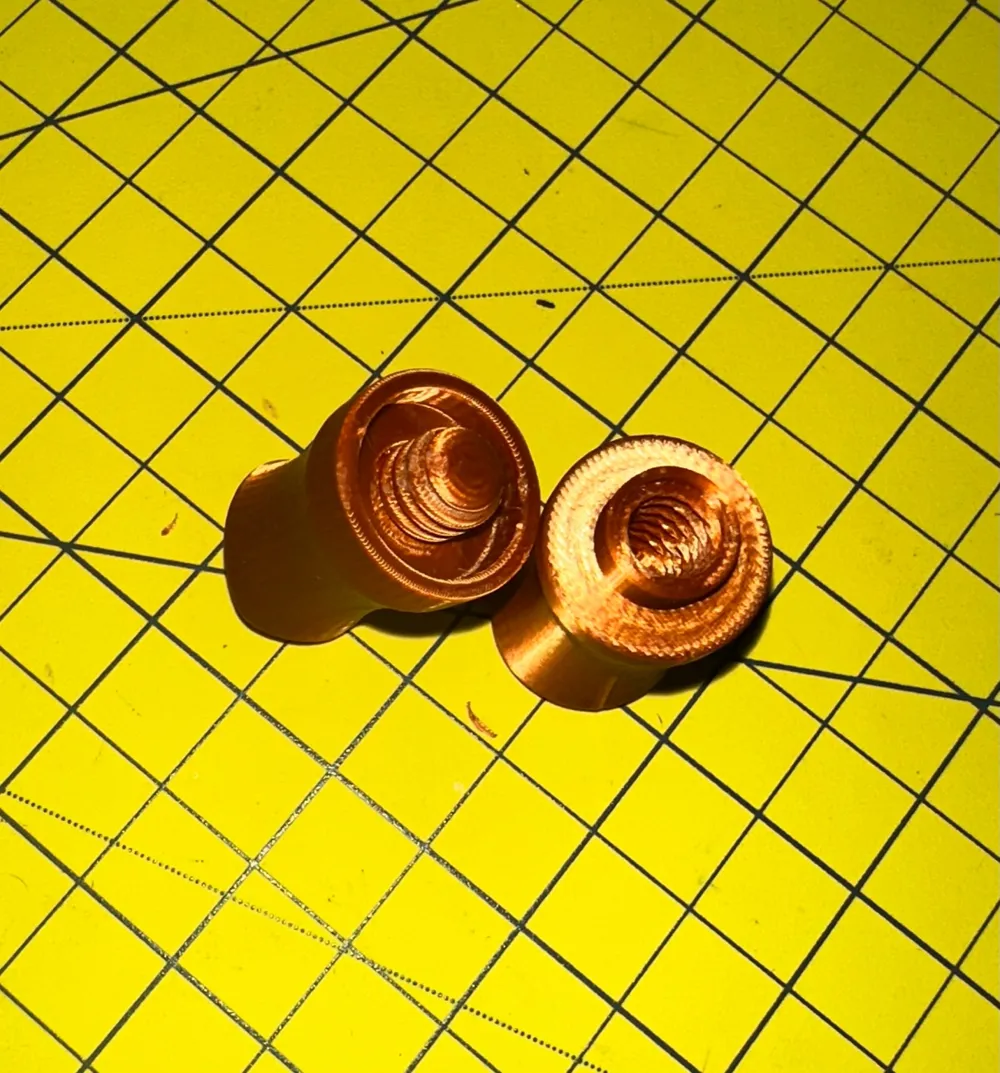 UNI-LOC Pool Cue Joint Protectors (Male + Female) - Free 3D Print Model ...