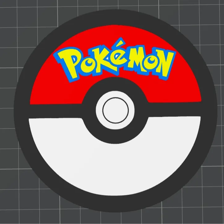 Pokemon coaster by TomSmol3D - MakerWorld