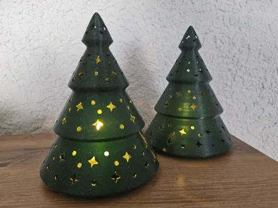 Christmas tealight led holder by Dovydas.kersys95 - MakerWorld