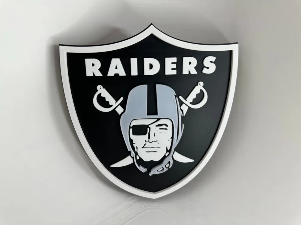 Las Vegas Raiders Logo 2020 by ABeezy13 MakerWorld: Download Free 3D Models