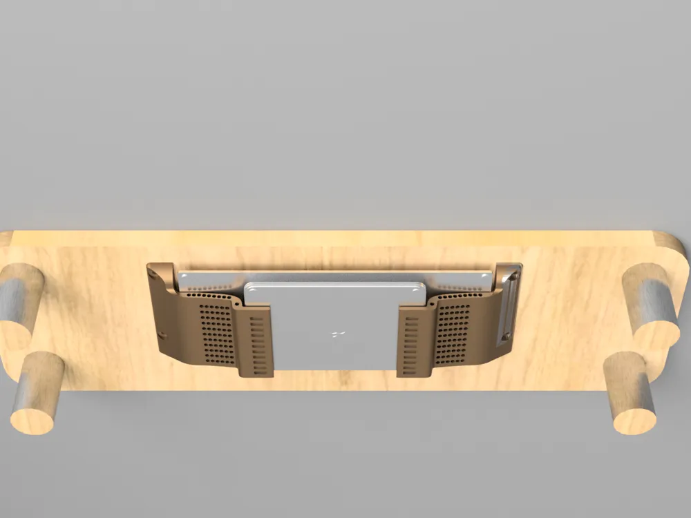 Invisible Magic Keyboard Trackpad underdesk holder - Free 3D Print ...
