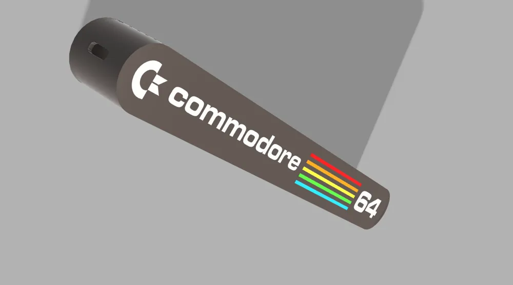 Commodore 64 Logo Lightbox by KF Designs - MakerWorld