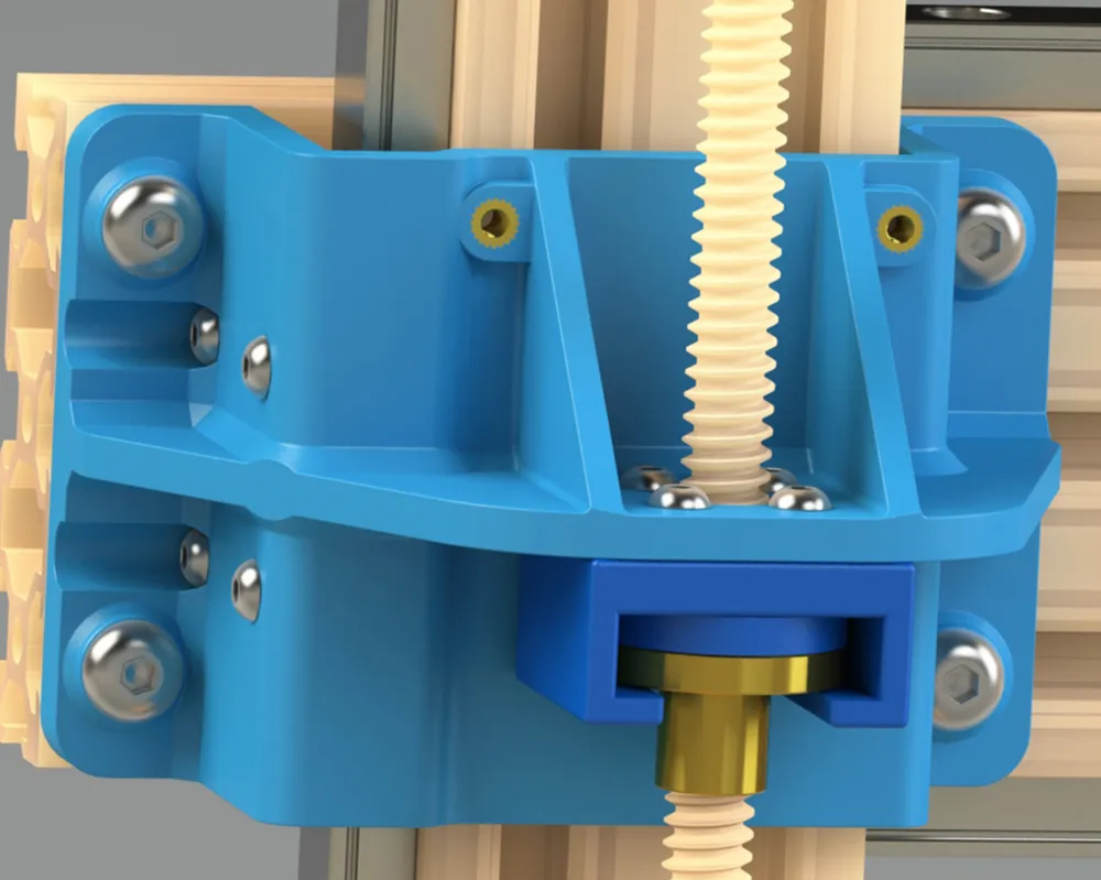 KIT GUIDE LINEARI ASSE Z - ATTACHMENT KIT FOR LINEAR GUIDES ON ...