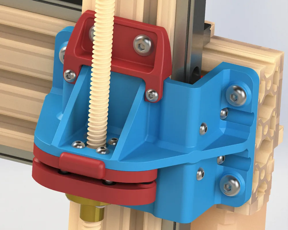 KIT GUIDE LINEARI ASSE Z - ATTACHMENT KIT FOR LINEAR GUIDES ON ...