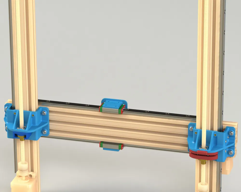 KIT GUIDE LINEARI ASSE Z - ATTACHMENT KIT FOR LINEAR GUIDES ON ...