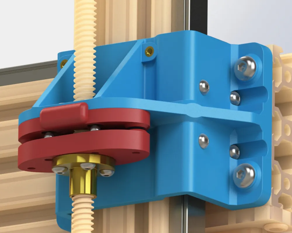 KIT GUIDE LINEARI ASSE Z - ATTACHMENT KIT FOR LINEAR GUIDES ON ...