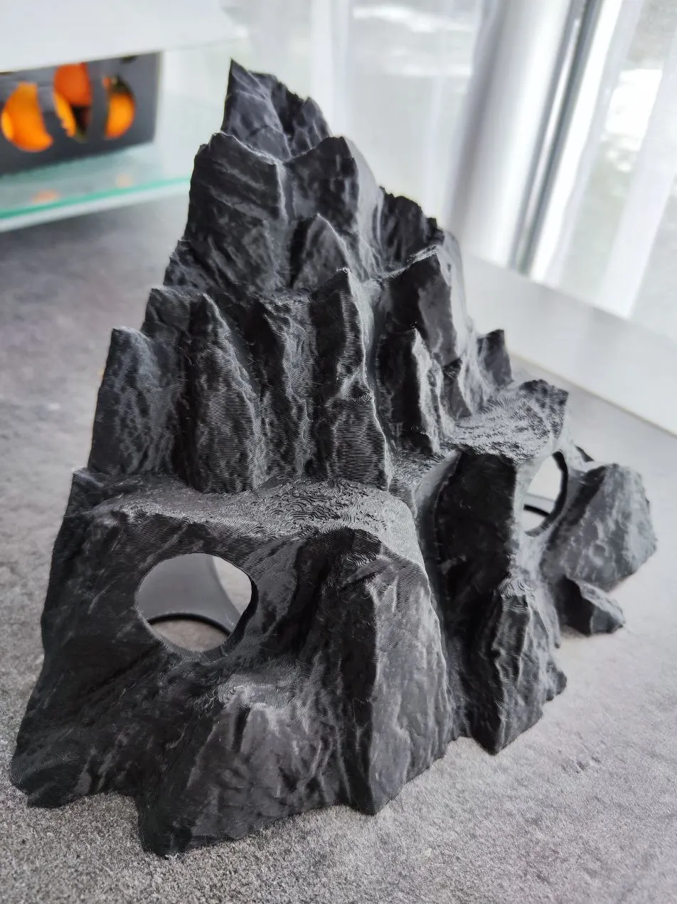 Corner Aquatic Grotto - Free 3D Print Model - MakerWorld