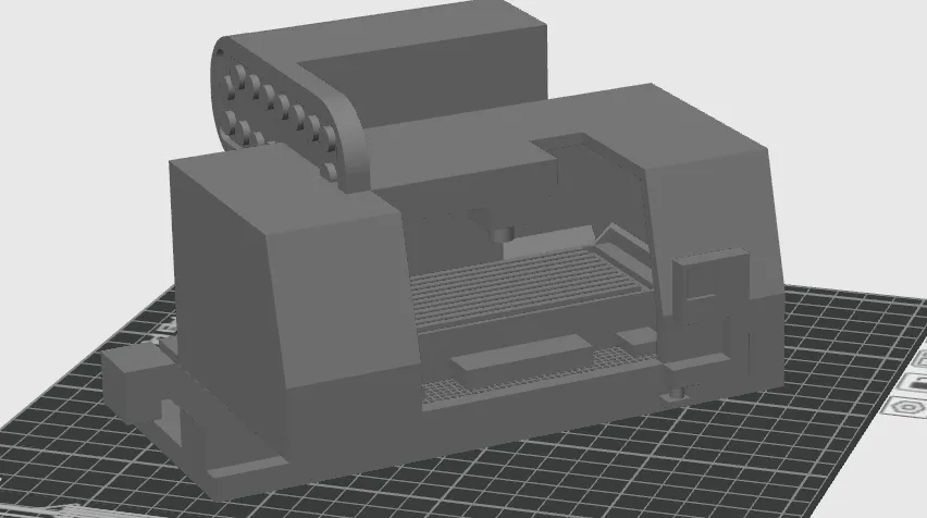 OKUMA CNC Mill by LongoriaPrintsUSMakerWorld: Download Free 3D Models