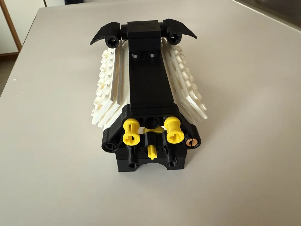 McLaren P1 V8 Engine Brick Model - 1x and 2x Scale by Krrrsten ...