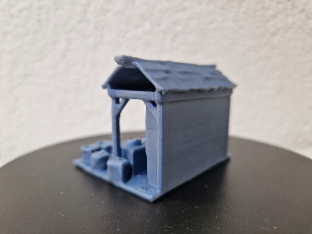 Miniature Market Stall - Free 3D Print Model - MakerWorld