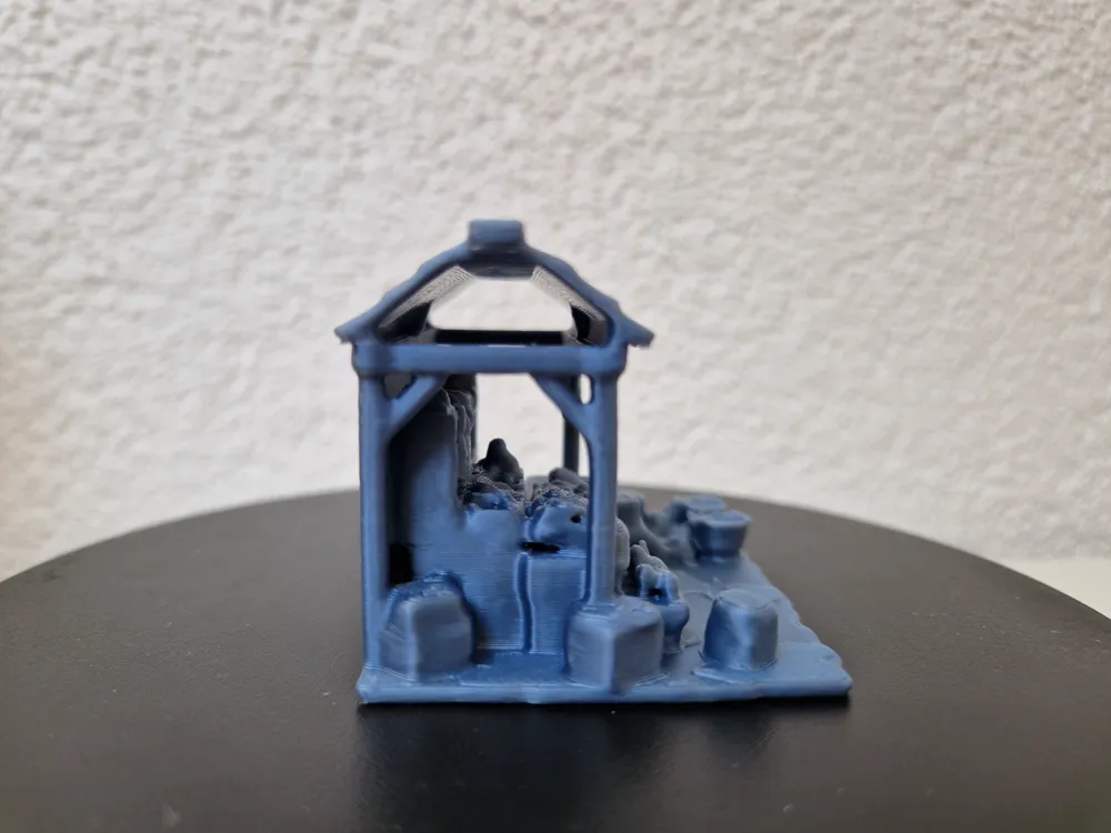 Miniature Market Stall - Free 3D Print Model - MakerWorld