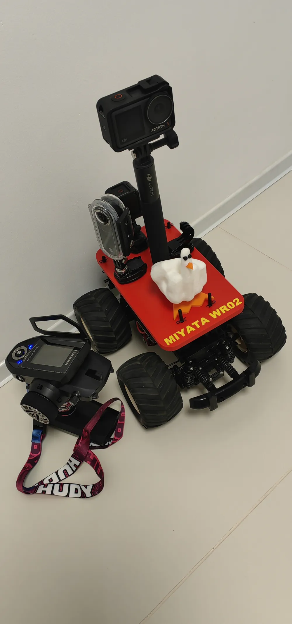 Tamiya Miyata WR02 RC Monster Truck Multi-function Board DIY by user_2846231589 MakerWorld ...