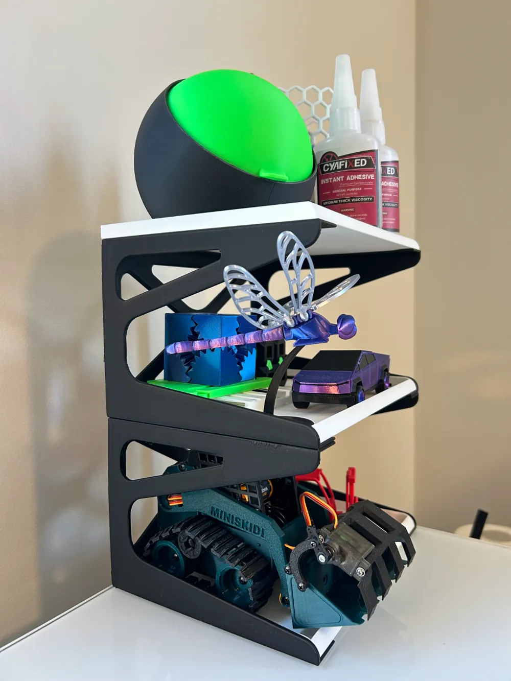 Stackable Shelf Organizer - Free 3D Print Model - MakerWorld