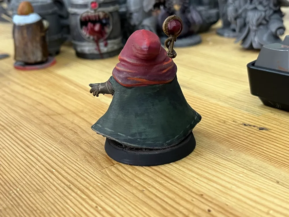 Dwarf Wizard | DnD, Pathfinder, Wargame Miniature by Redsing_ART ...