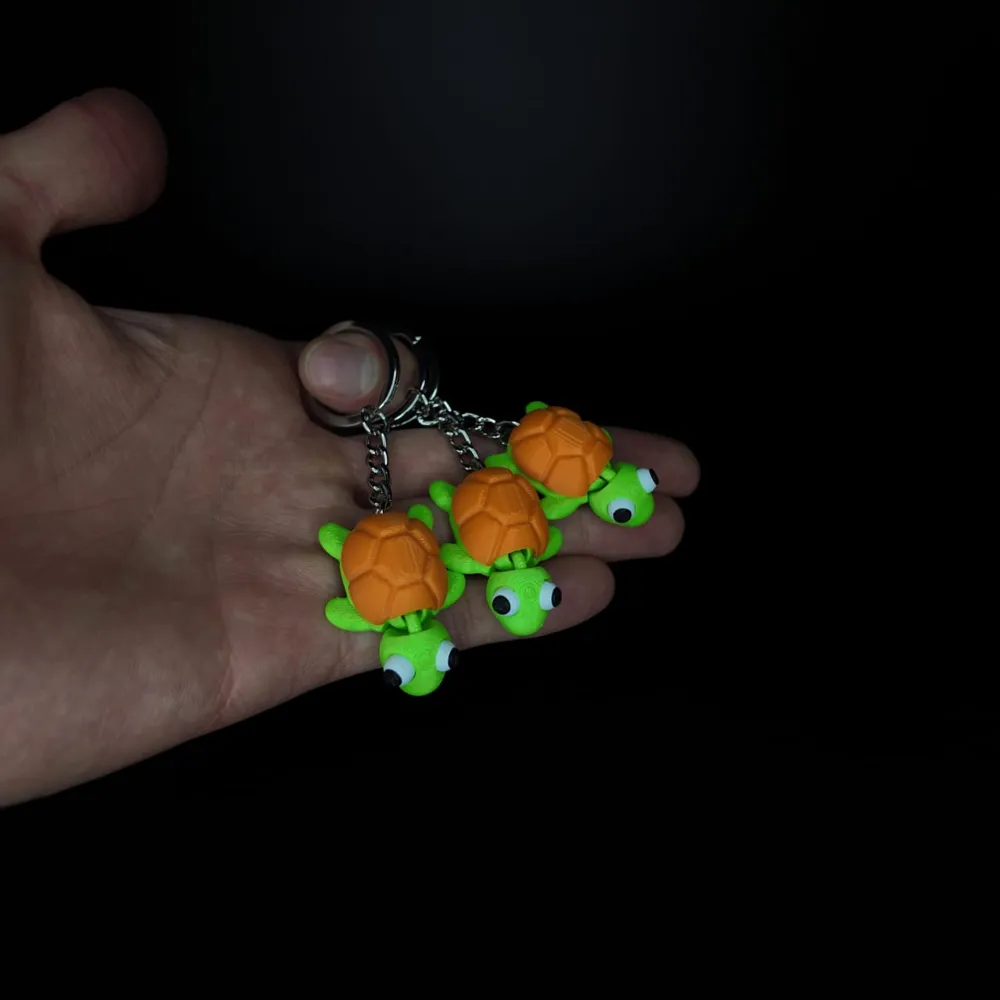 Flexy Funny Turtle - Free 3D Print Model - MakerWorld