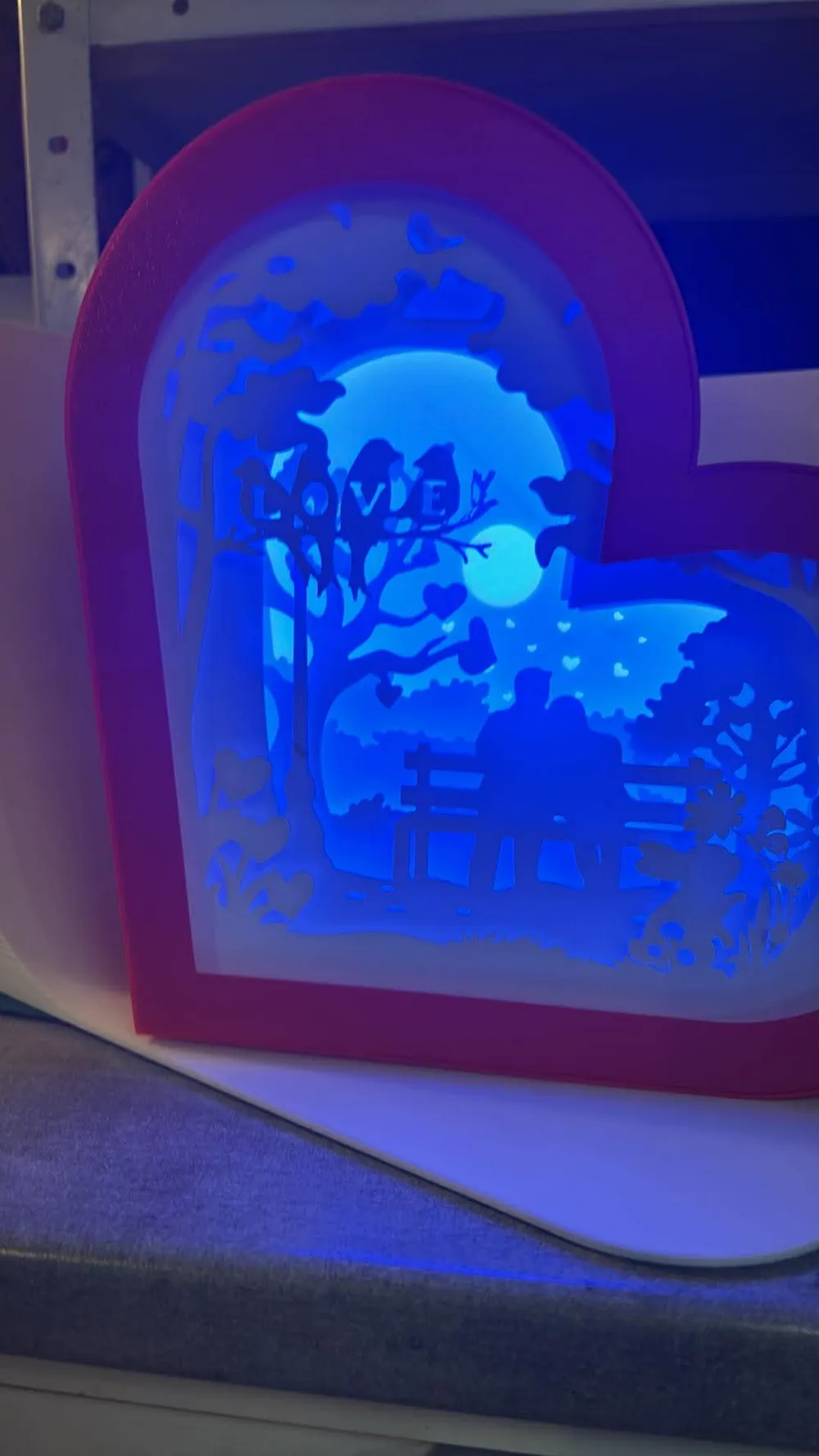 love shadow box - Free 3D Print Model - MakerWorld