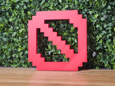 Minecraft Barrier Block - Free 3D Print Model - MakerWorld