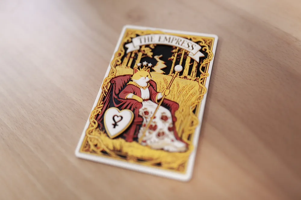 Cat tarot-3-The Empress by googolplex MakerWorld: Download Free 3D Models