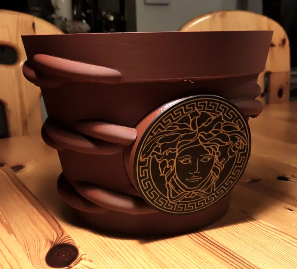 Versace Medusa Planter 23 x 17 cm by FR3D PRINTS - MakerWorld